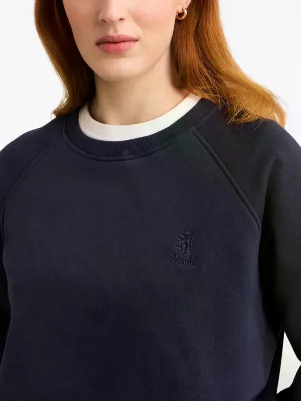 Pringle Of Scotland Logo-embroidered Sweatshirt