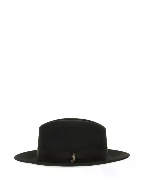 Borsalino Macho Grosgrain-trim Fedora Hat