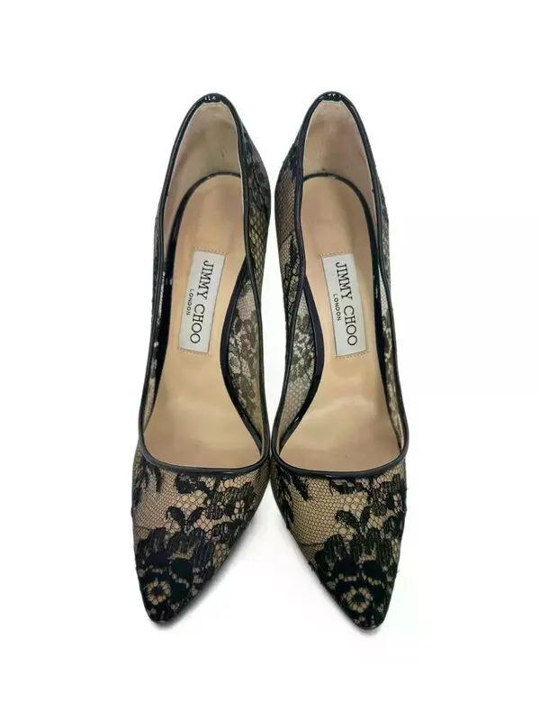 JIMMY CHOO 2010s Love Lace Pumps
