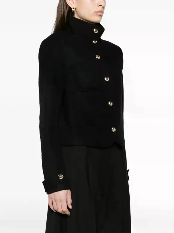 Simkhai Button-up High-neck Jacket