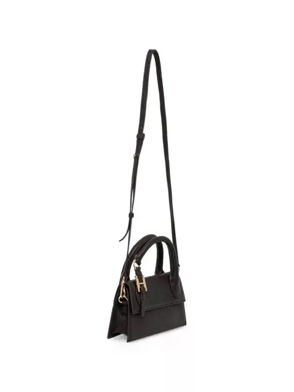 SILVIAN HEACH Logo-plaque Pebbled-effect Cross Body Bag