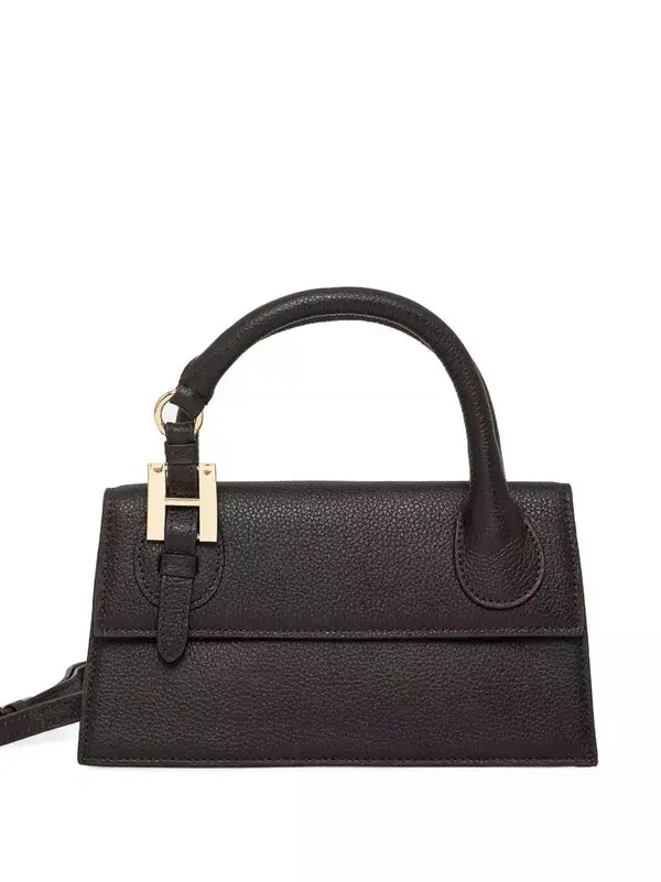SILVIAN HEACH Logo-plaque Pebbled-effect Cross Body Bag