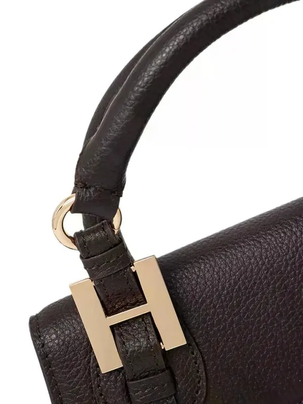 SILVIAN HEACH Logo-plaque Pebbled-effect Cross Body Bag