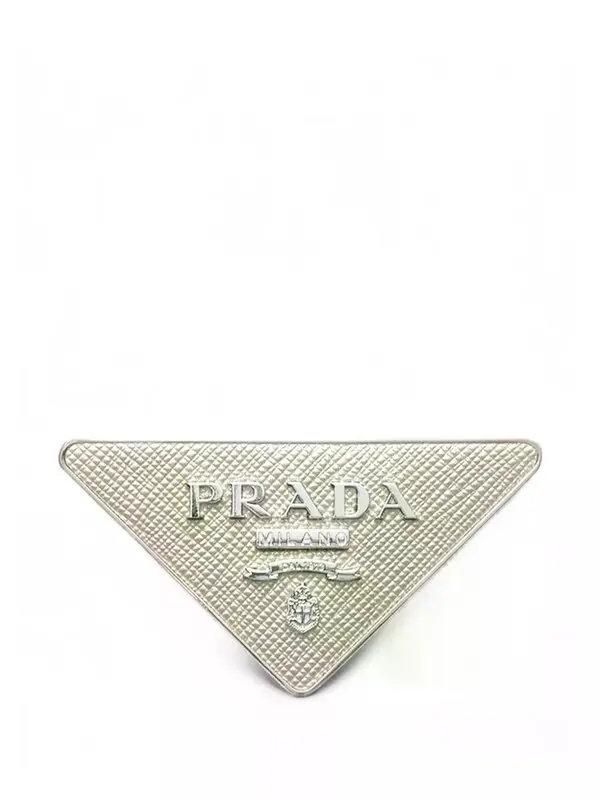 Prada Saffiano Belt Buckle Custom Belts - White