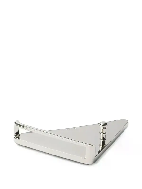 Prada Saffiano Belt Buckle Custom Belts - White
