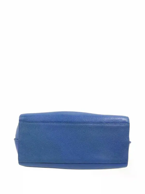 COACH Grained Leather Tote Bag