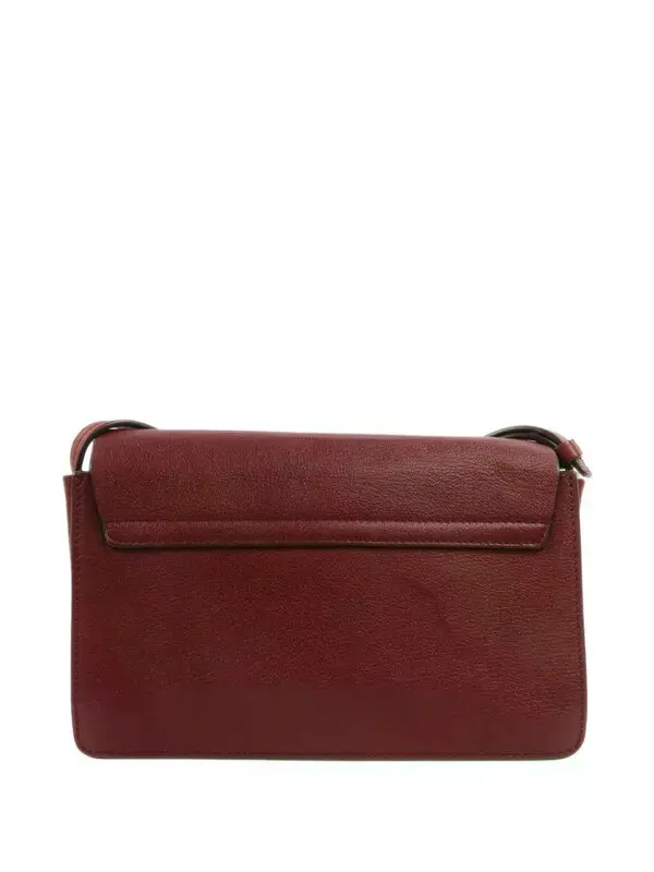 Chloé Faye Leather Shoulder Bag - Red