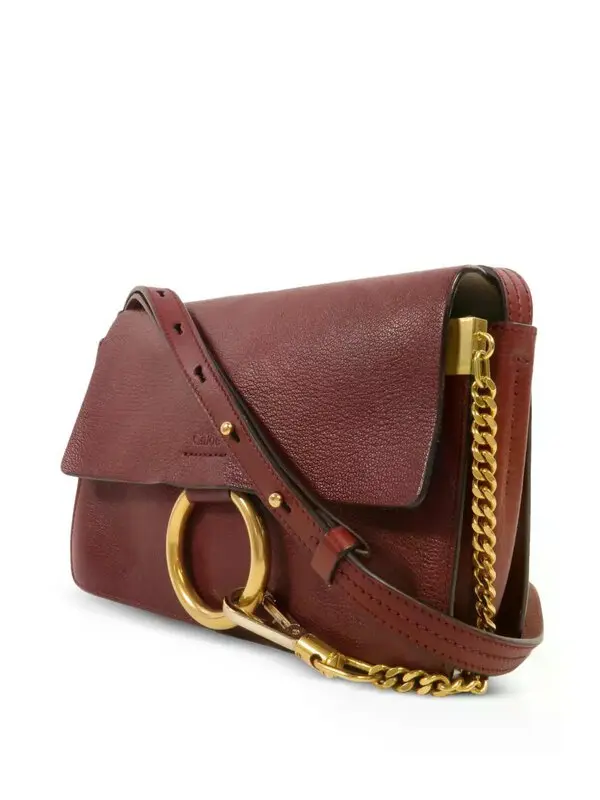 Chloé Faye Leather Shoulder Bag