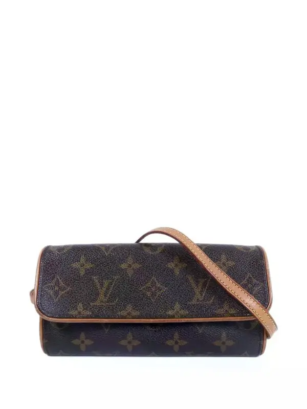 LOUIS VUITTON Pochette Florentine Monogram Canvas Tote Bag