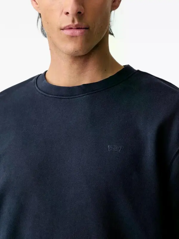 LEVI'S Logo-embroidered Sweater - Blue