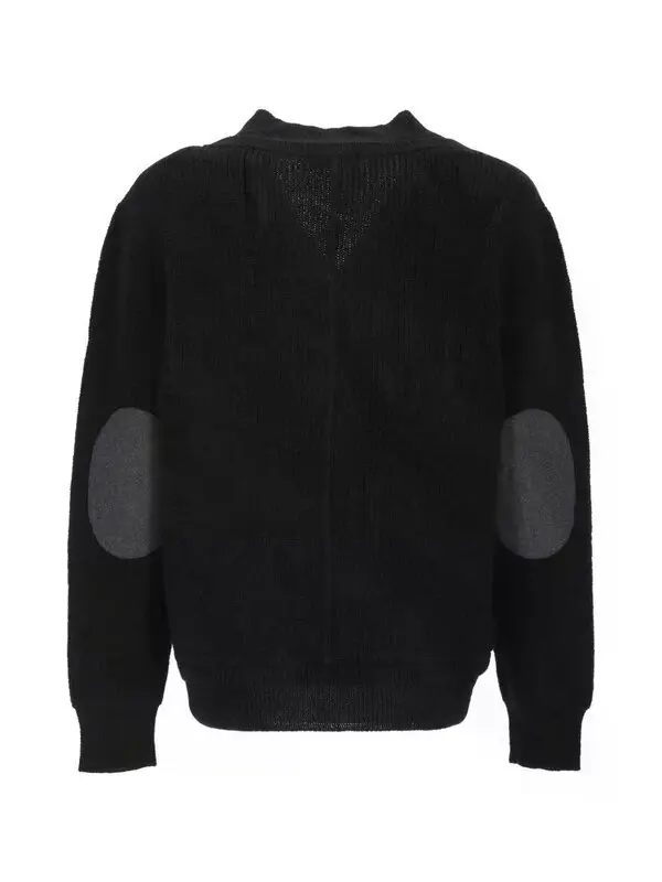 ENTIRE STUDIOS V-neck Elbow-patch Sweater