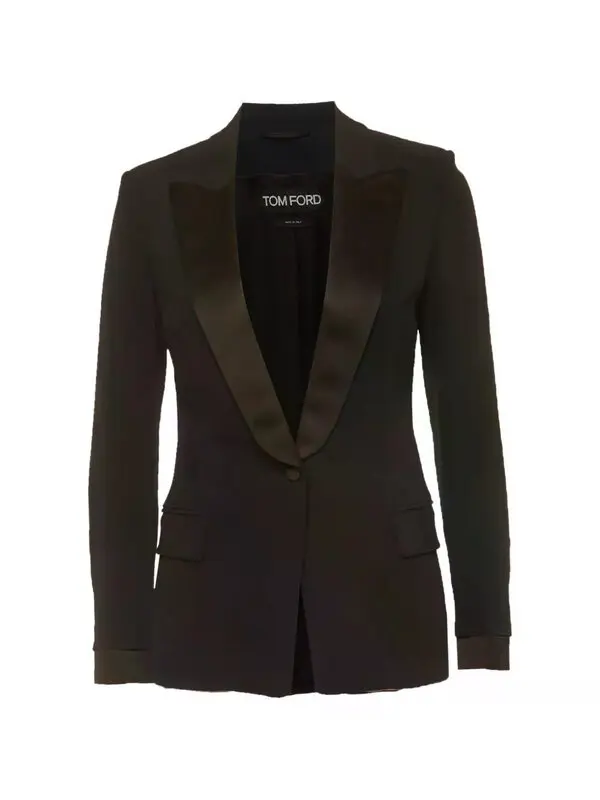 TOM FORD Satin-panel Slim-fit Jacket