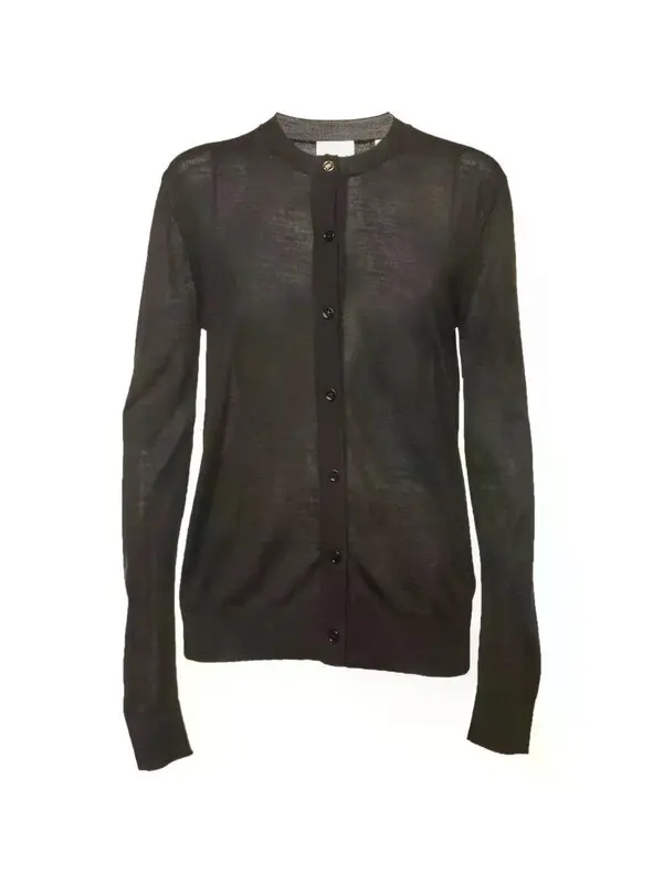 Burberry Button-front Cardigan - Black