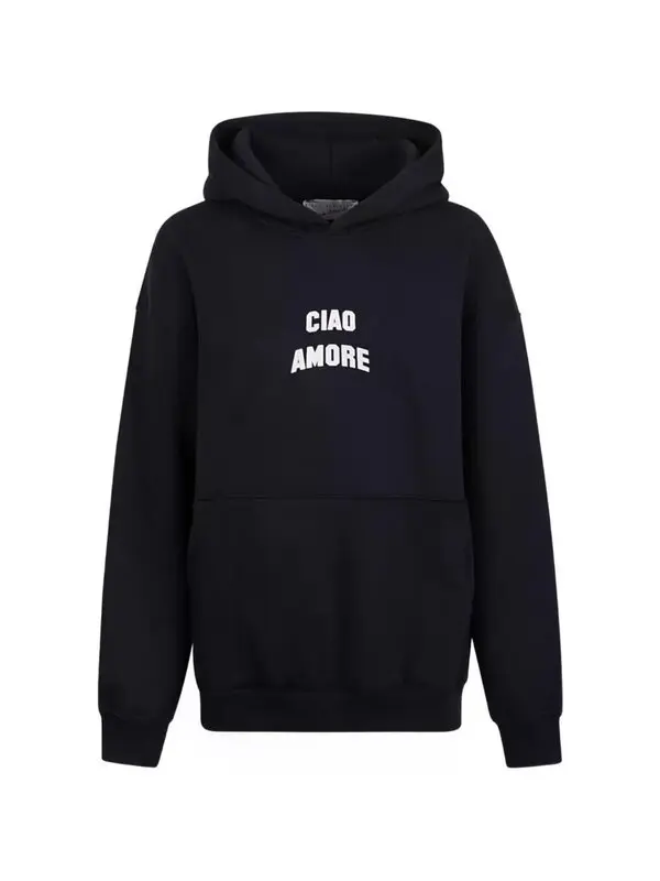 Giada Benincasa Ciao Amore Logo-print Hoodie