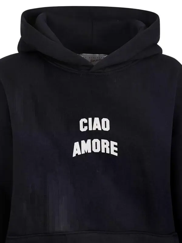Giada Benincasa Ciao Amore Logo-print Hoodie