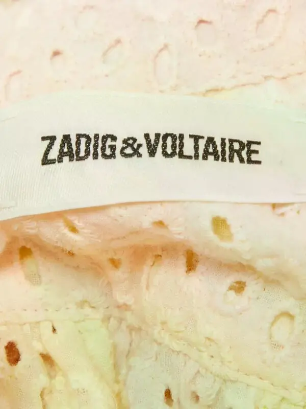 Zadig&Voltaire Broderie-anglaise Mini Dress