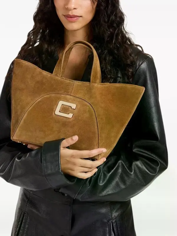 CAREL Mini Clem Suede Tote Bag