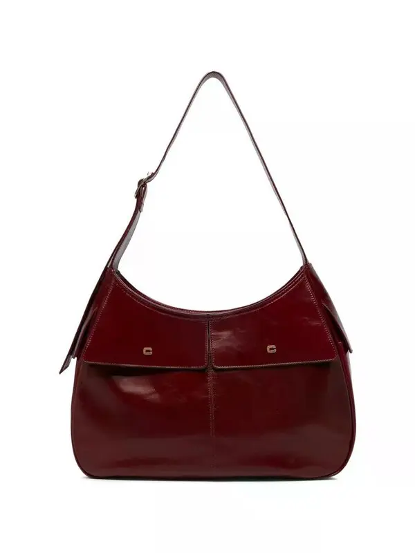CAREL Orsay Naplack Leather Shoulder Bag - Red