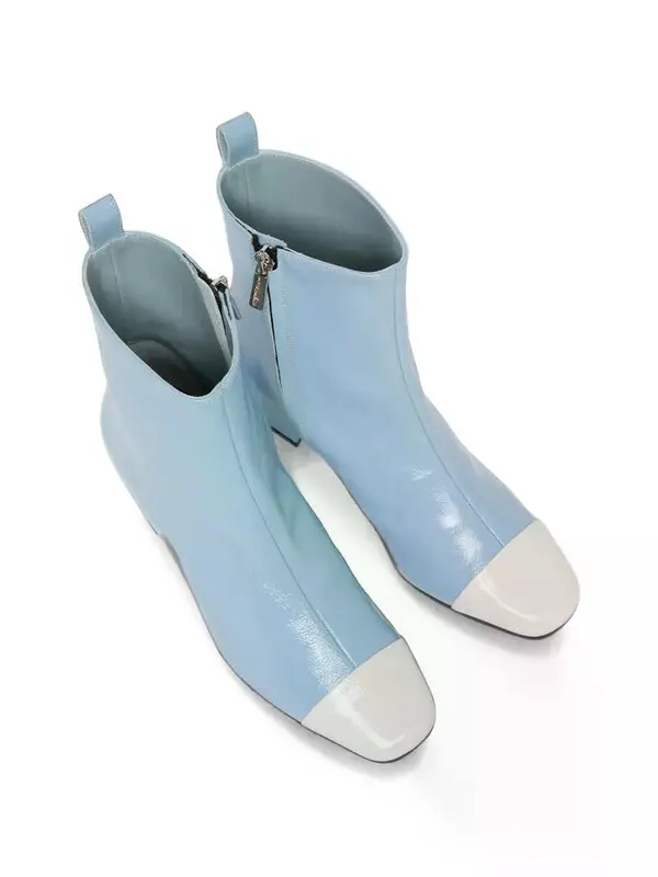 CAREL Estime Patent Leather Ankle Boots