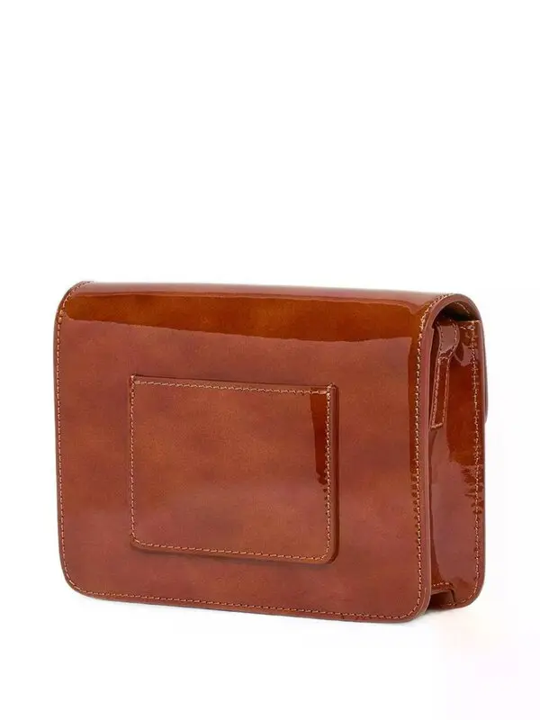 CAREL Mini Sorbonne Calf-leather Shoulder Bag - Brown