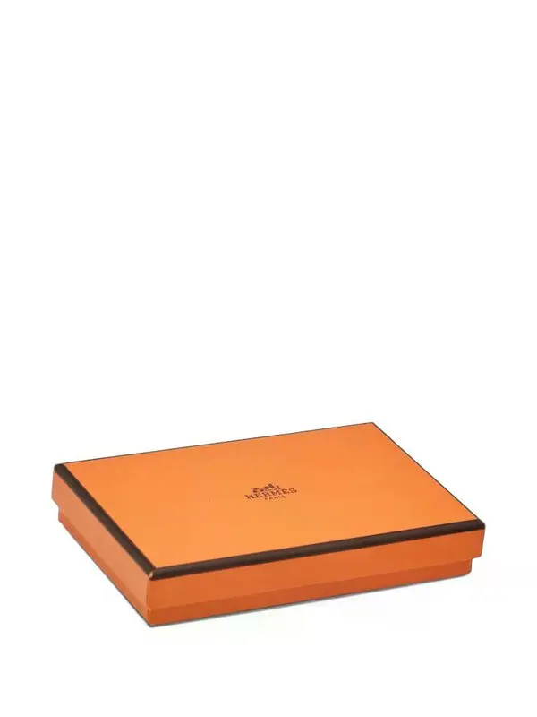 Hermès Calvi Duo Fer À Cheval Card Holder