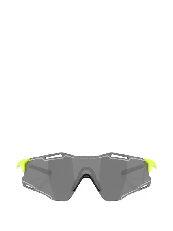 Oakley Cybr Zero Geometric-frame Sunglasses - Grey