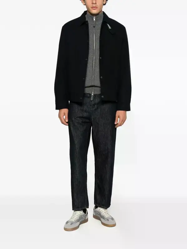Woolrich Logo-patch Button-up Jacket