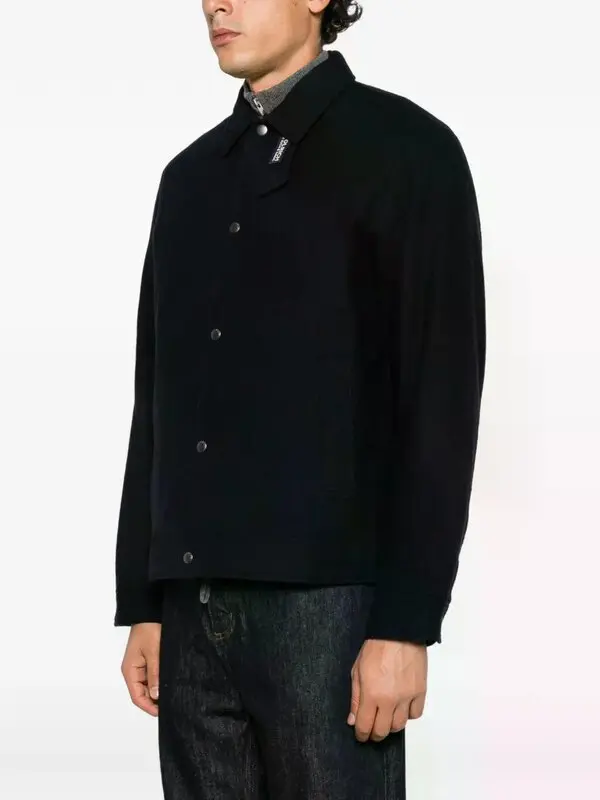 Woolrich Logo-patch Button-up Jacket