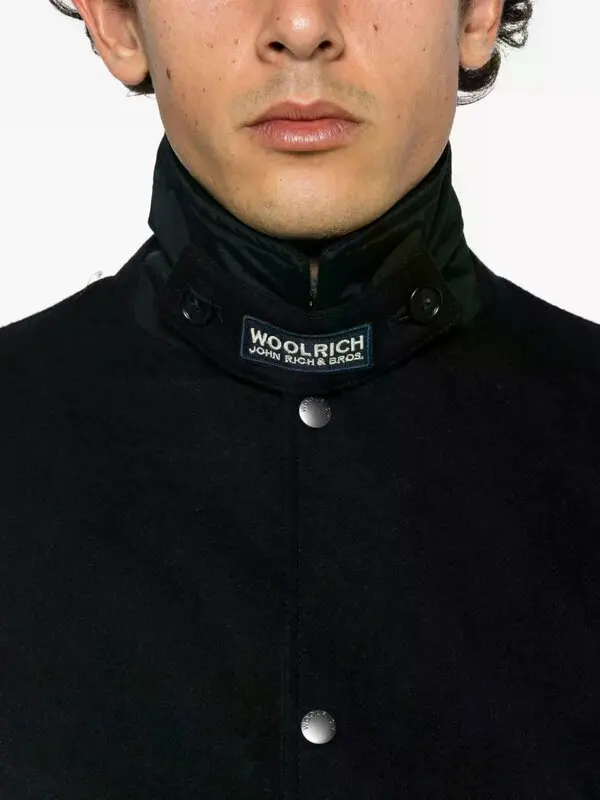 Woolrich Logo-patch Button-up Jacket