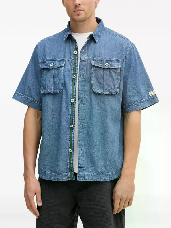 Columbia Acker Rock Short-sleeved Denim Shirt Jacket