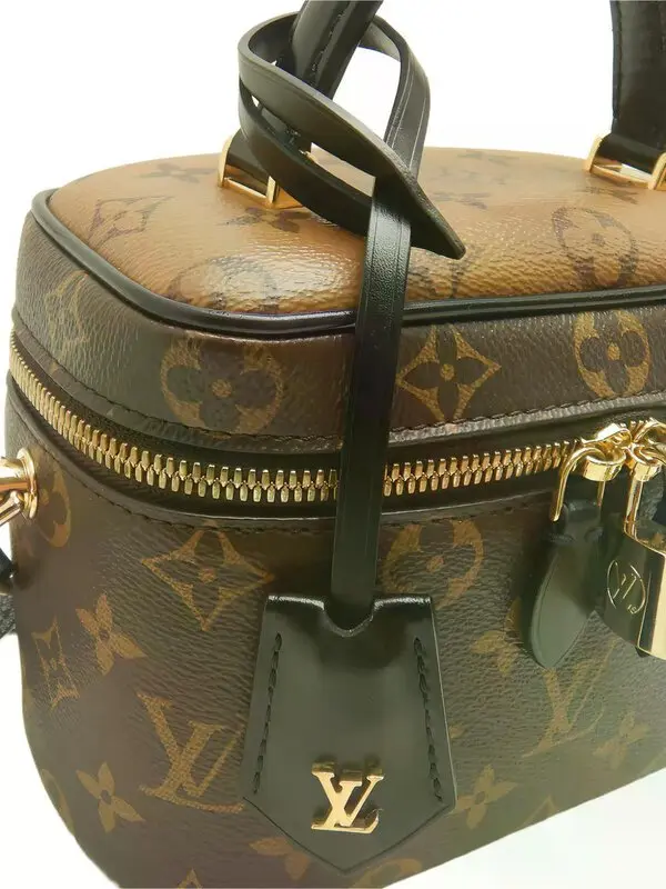 LOUIS VUITTON 2021-2026 Monogram Reverse Vanity Pm Satchel