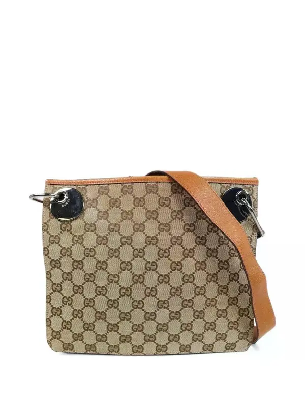 Gucci Gg Eclipse Canvas Shoulder Bag