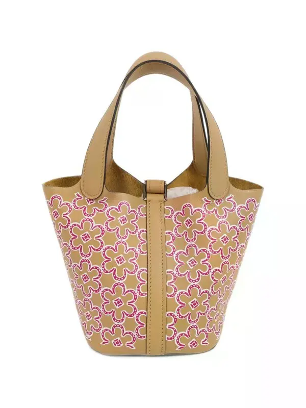 Hermès 2022 Micro Picotin Daisy Tote Bag