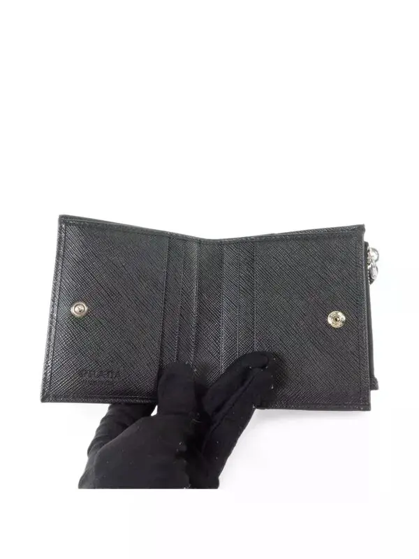 Prada Logo-plaque Wallet