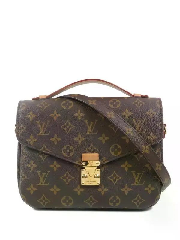 LOUIS VUITTON Mm Metis Monogram Shoulder Bag - Brown