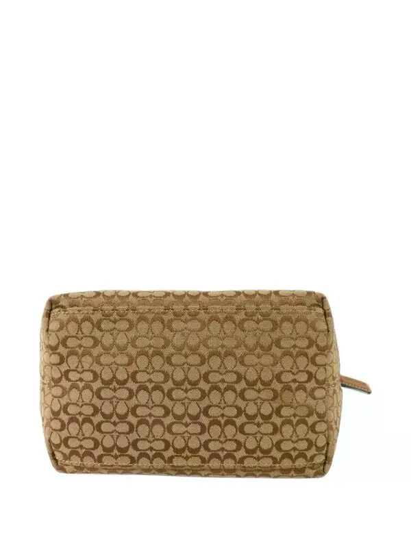 COACH Monogram Canvas Mini Handbag