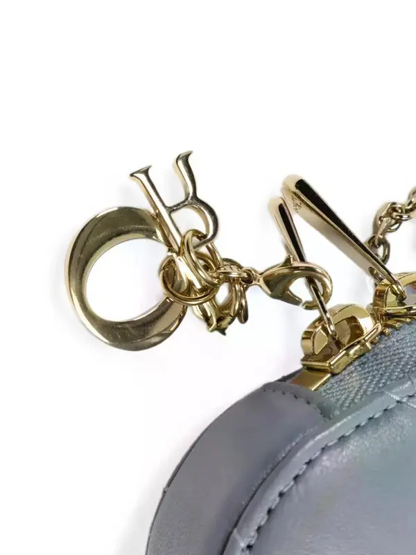 Dior Call'in Cannage Quilted Crossbody Bag - Blue