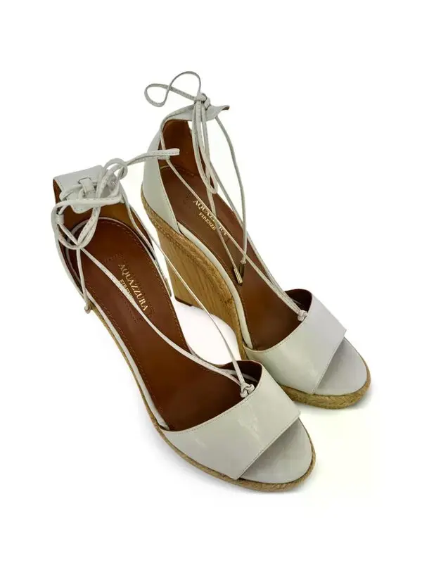 AQUAZZURA Alexa Wedge Espadrille Sandals