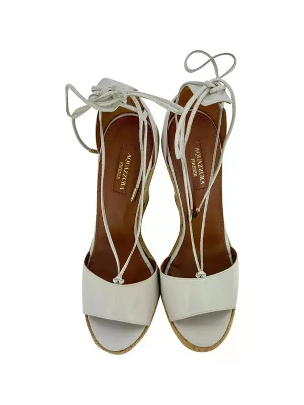 AQUAZZURA Alexa Wedge Espadrille Sandals