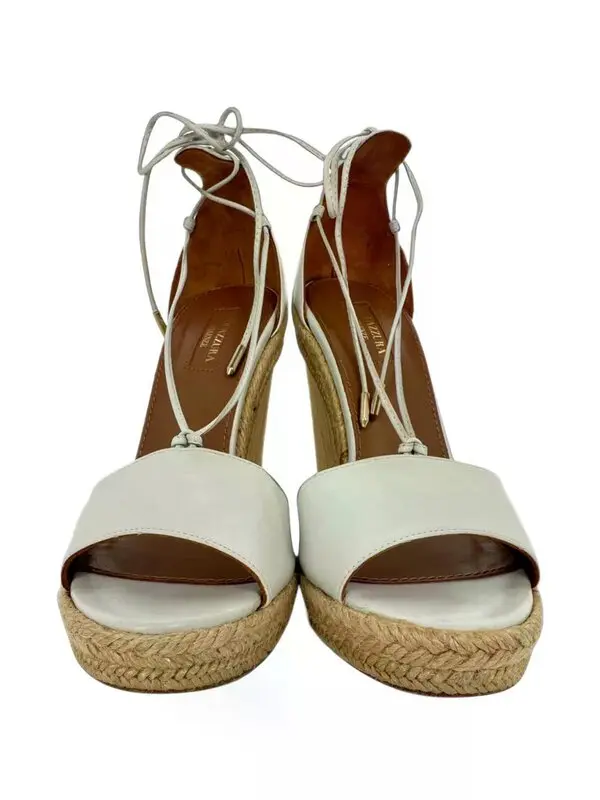 AQUAZZURA Alexa Wedge Espadrille Sandals