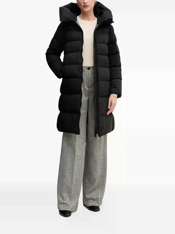 Sisley Herringbone Wide Trousers