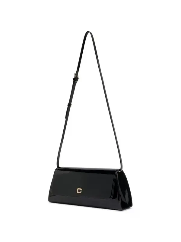CAREL Madeleine Patent Leather Shoulder Bag