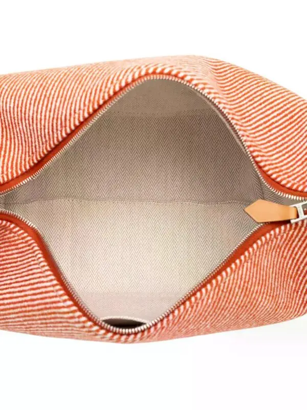 Hermès 2010-2026 Small Wool Bride A Brac H Natte Case Vanity Bag