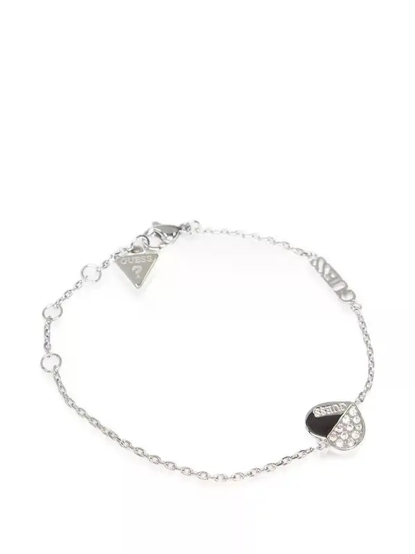 Guess Crystal-embellished Heart Bracelet