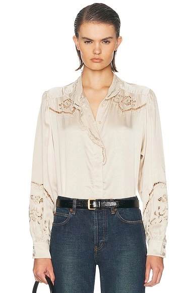 Isabel Marant Étoile Ejali Blouse - Champagne