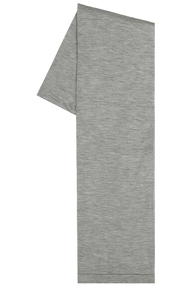 THE ROW Arif Scarf - Grey Melange