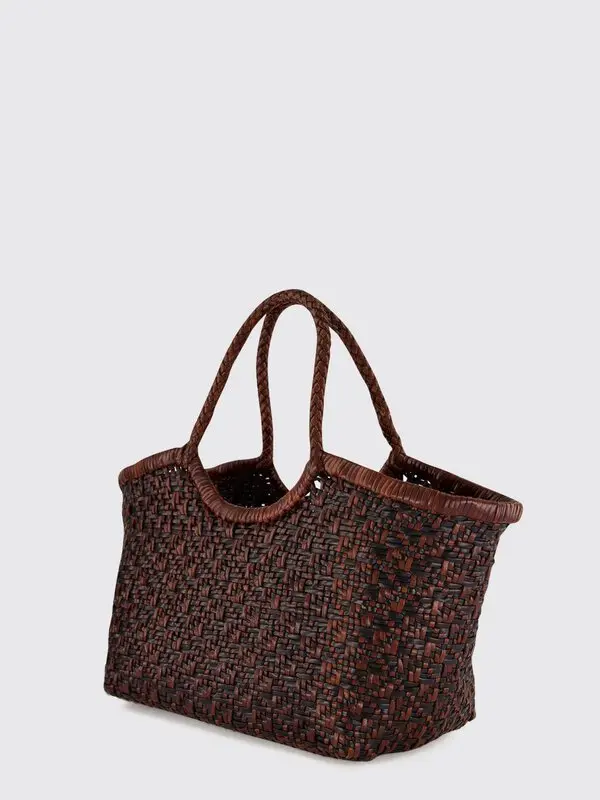 Dragon Diffusion Small Nantucket Tote Bag In Hand-woven Buffalo Leather