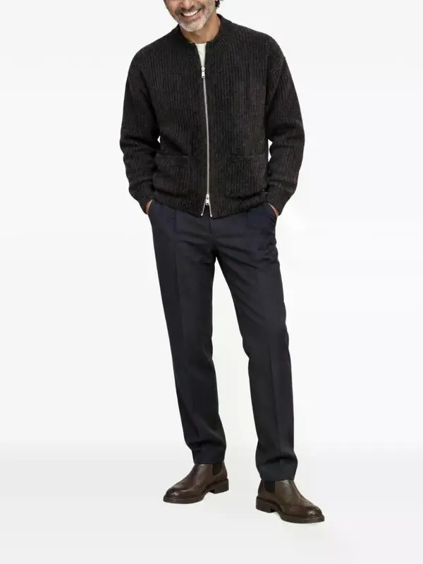FRANZESE COLLECTION David Beckham Ribbed-knit Jacket