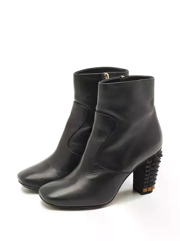 Fendi Studded Ankle Boots