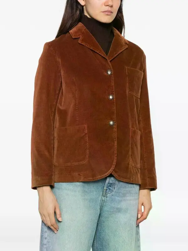 CIRCOLO 1901 Corduroy Single-breasted Blazer
